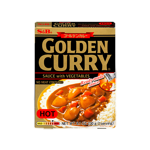 S&B - Golden Vegetable Curry Sauce Karakuchi 230 G | KIOKO